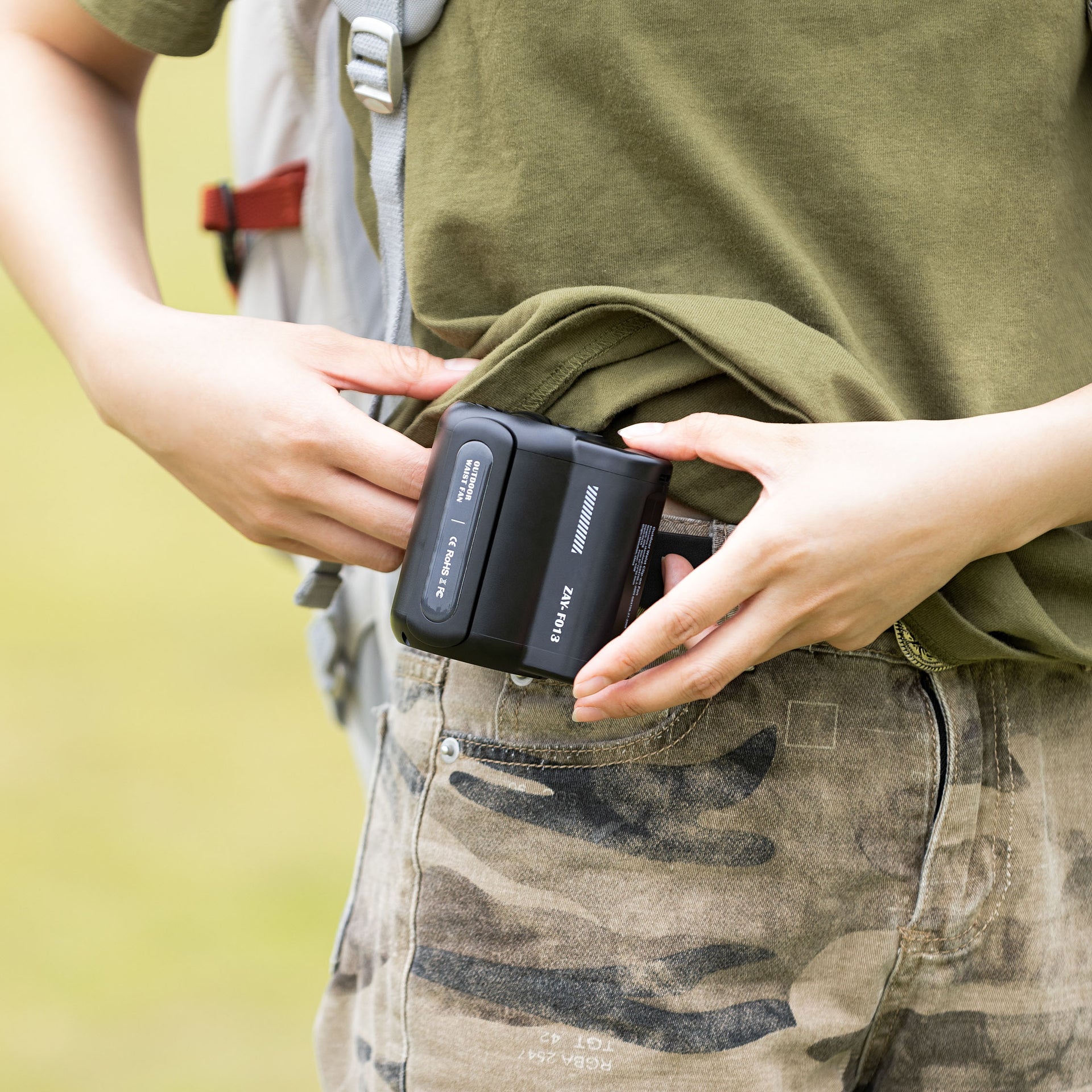 CoolClip® Portable Clip-On Fan | Hands-Free Personal Cooling – Ergonable
